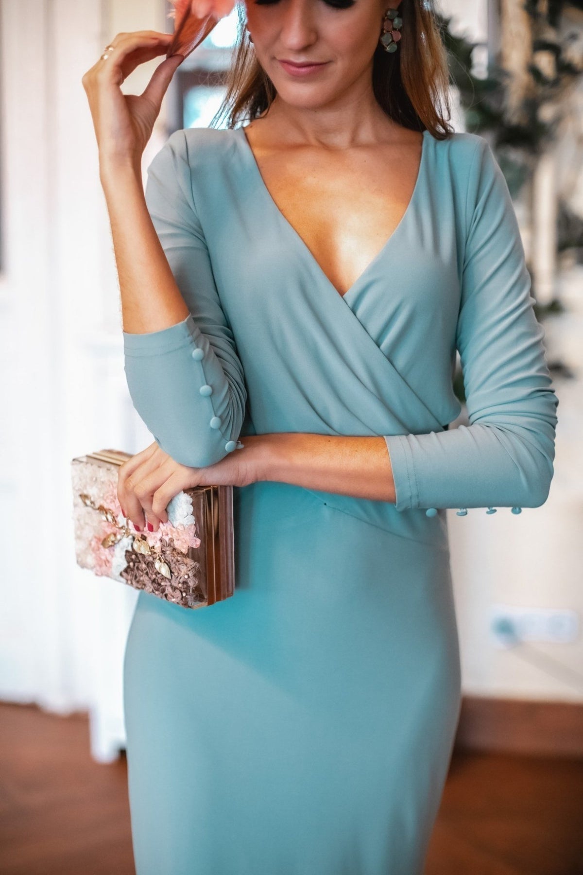 Vestido Eloise Aqua · Pretty in Pink · | Bruna